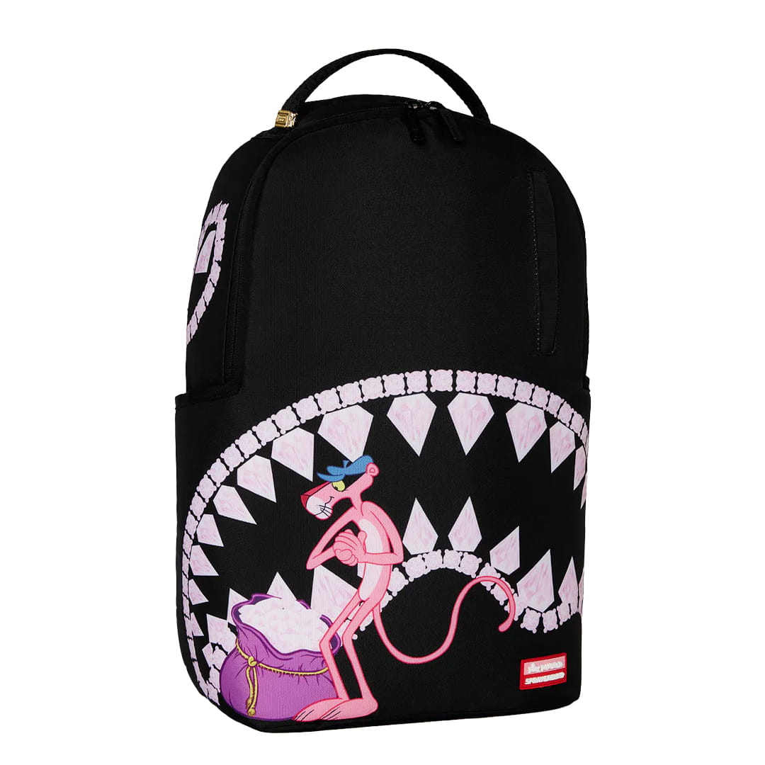 Sprayground Pink Panther Diamond Bite Backpack Multicolor